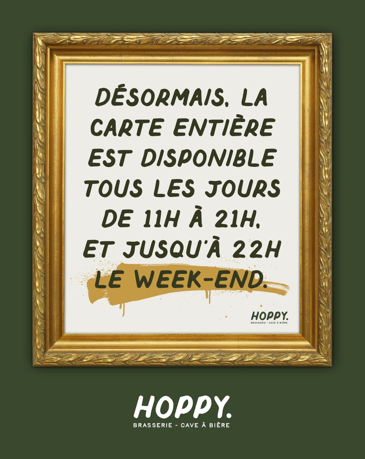 La carte – Hoppy Messancy